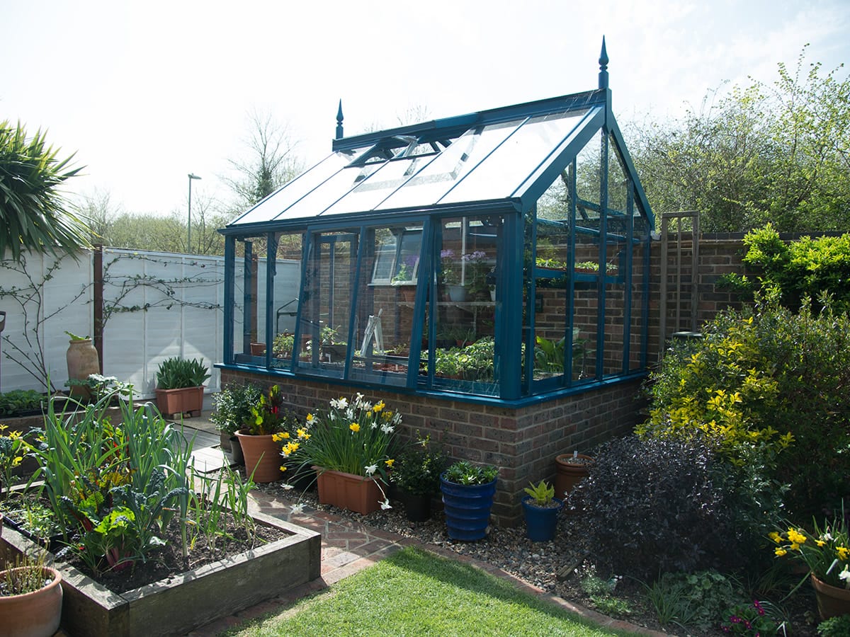 3/4 Span Greenhouse | Perfect Greenhouse for Less Than Perfect Sites